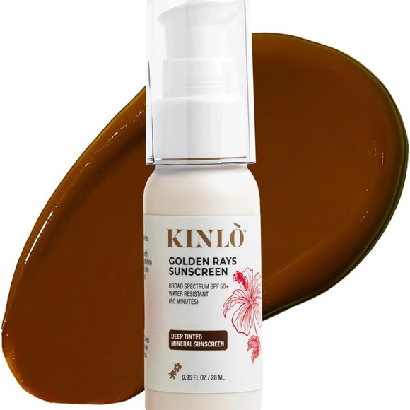 Skincare | Nwt Kinlo Golden Rays Sunscreen Spf 5 Deep Tinted Sunscreen ...